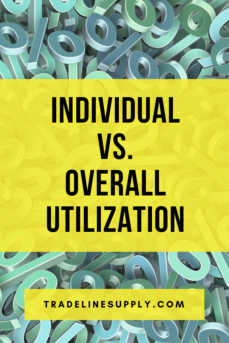 Individual Credit Utilization & Overall Utilization Differences