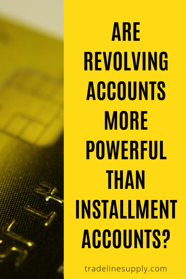 Revolving Accounts vs. Installment Accounts on Your Credit Score