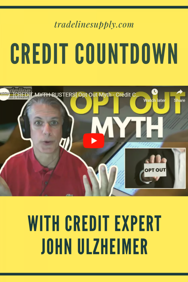 Pre-screened Credit Card Opt-Out—Credit Myth Busting