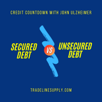 Secured vs. Unsecured Debt | Tradeline Supply Company, LLC